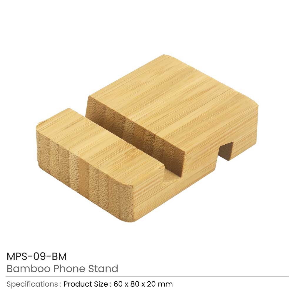 Bamboo Phone Stands | Promotional Gifts Suppliers
