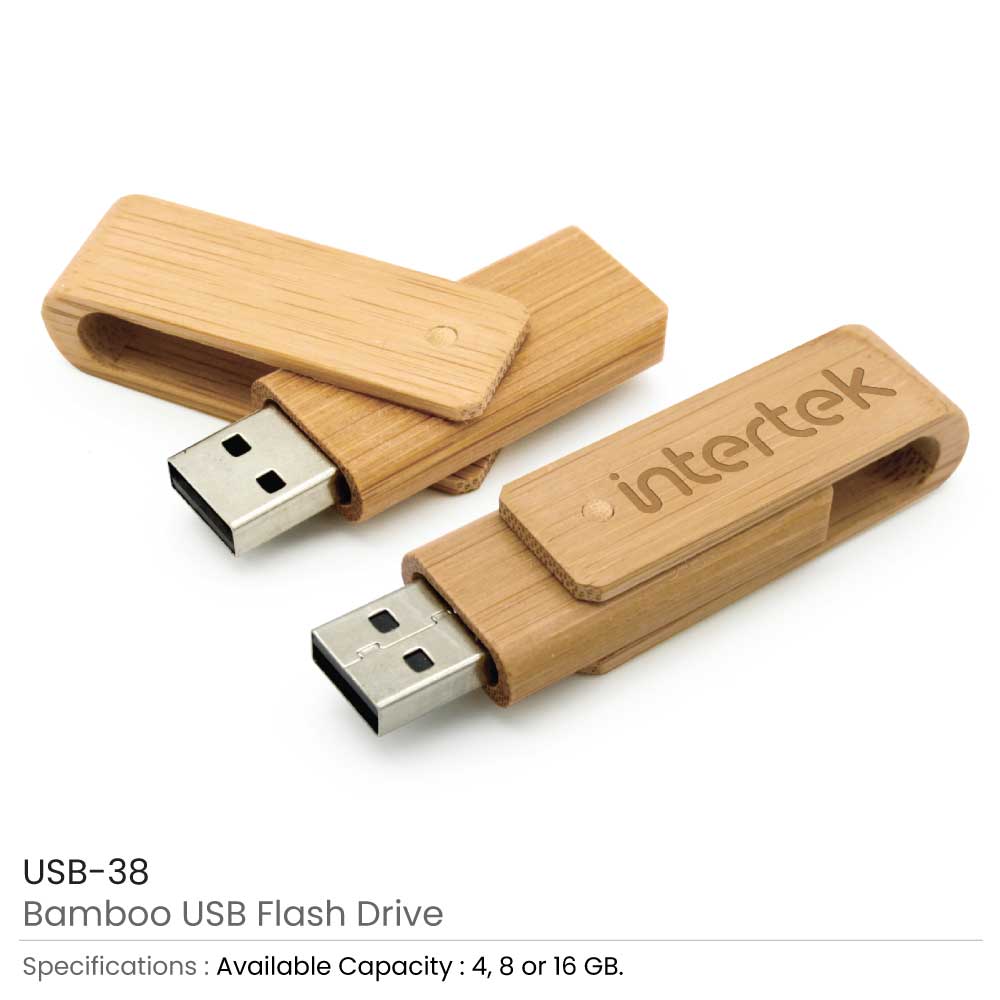 Bamboo USB Flash Drives | Promotional Gifts Suppliers