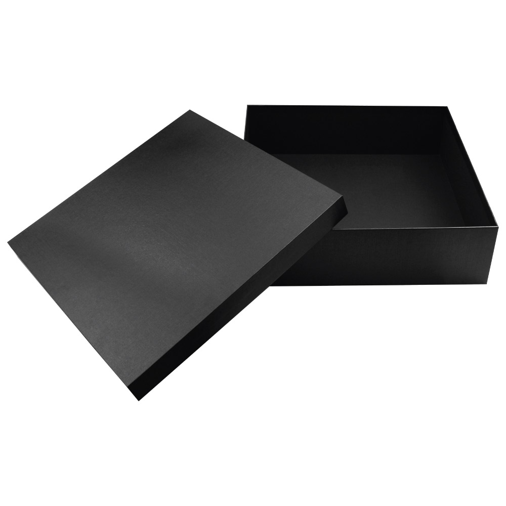Black Plain Gift Box Size XXL Cardboard Material | Promotional Gifts ...