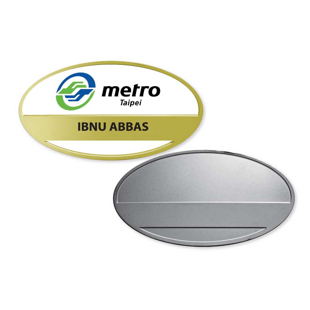 Metal Name Badges | Promotional Gifts Suppliers