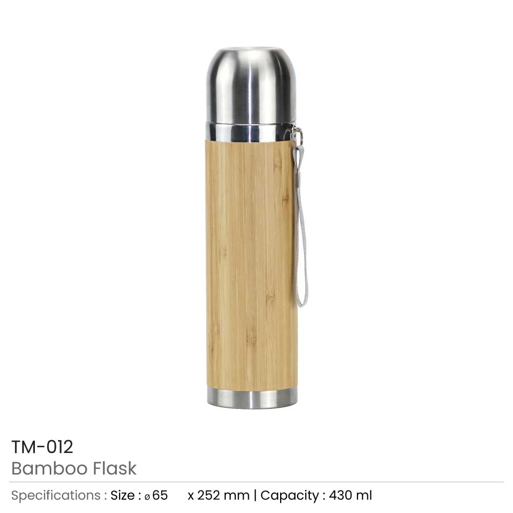 Promotional Bamboo Flask | Promotional Gifts Suppliers