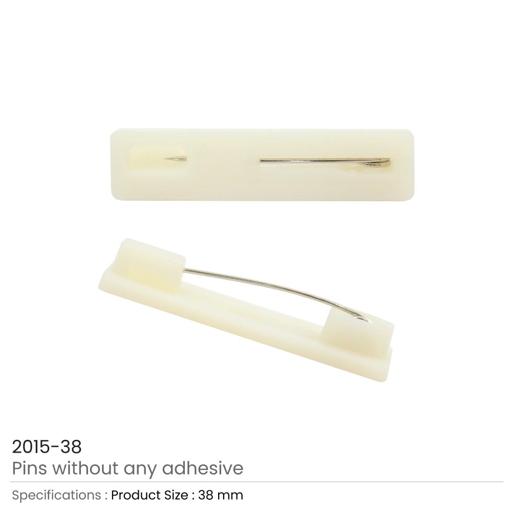 Safety Pin Bar without Adhesive for ID Badges | Promotional Gifts Suppliers