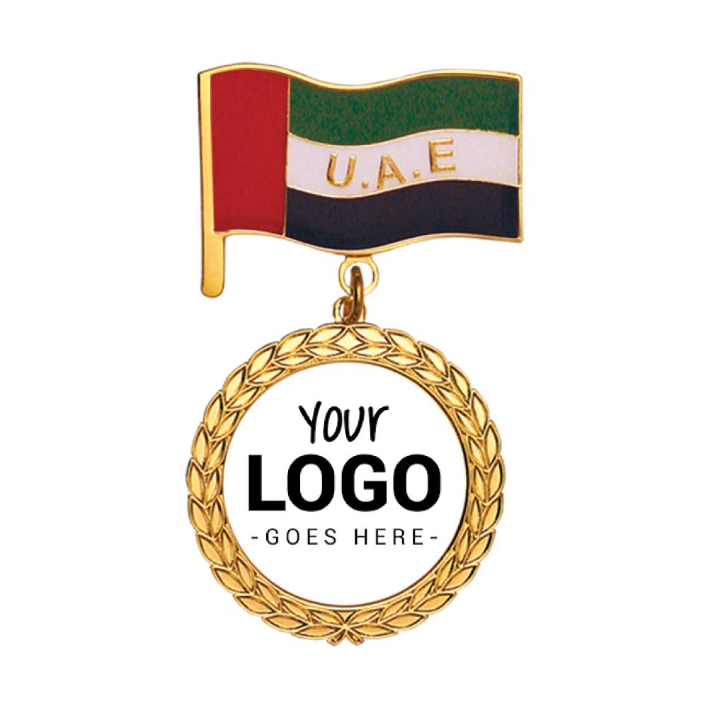 UAE Flag and Medal Badges | Promotional Gifts Suppliers