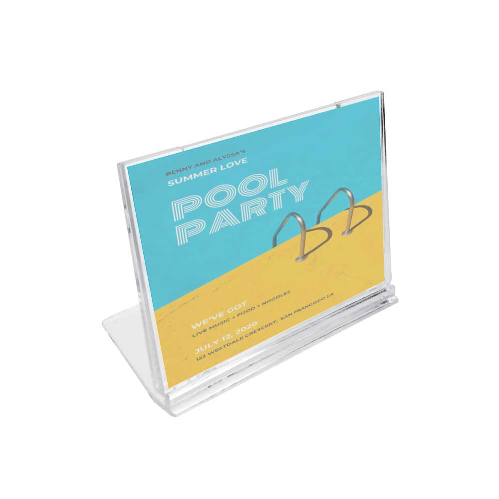 Acrylic Desk Sign Holders | Promotional Gifts Suppliers