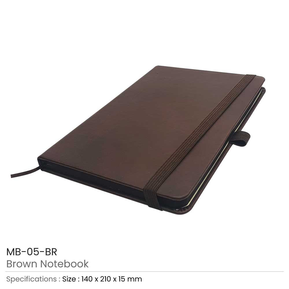 Brown Leather Notebook | Promotional Gifts Suppliers