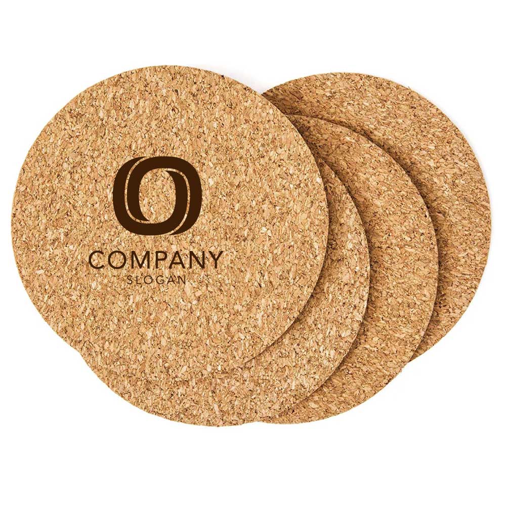 Cork Tea Coasters | Promotional Gifts Suppliers
