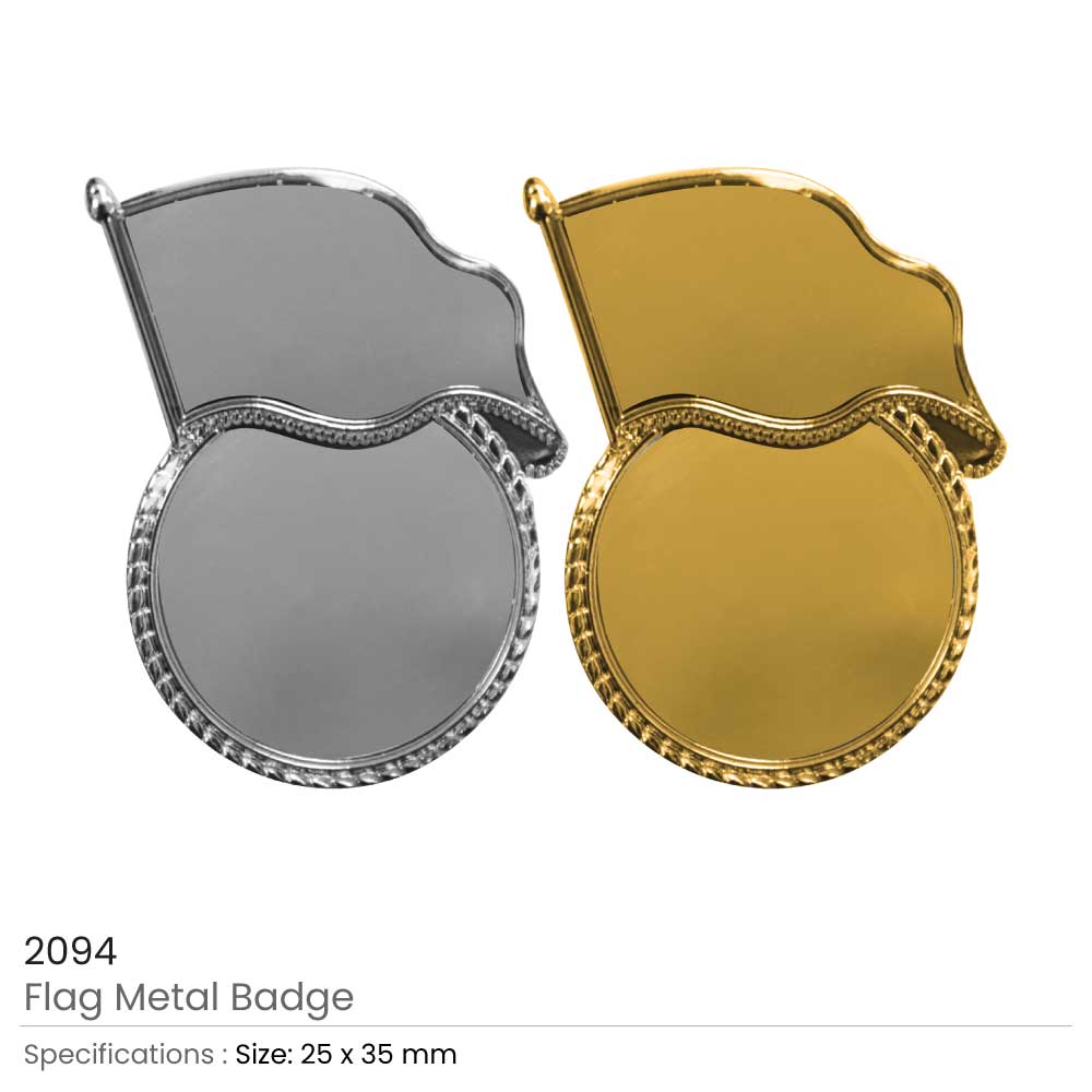 Flag Metal Badges | Promotional Gifts Suppliers