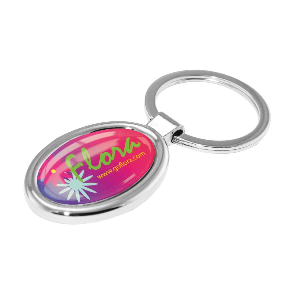 Oval Metal Keychains | Promotional Gifts Suppliers