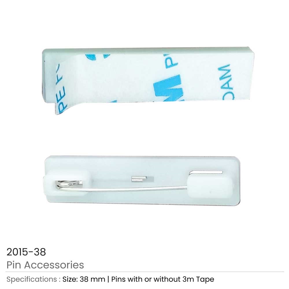 Pins with 3M Adhesive Tape | Promotional Gifts Suppliers