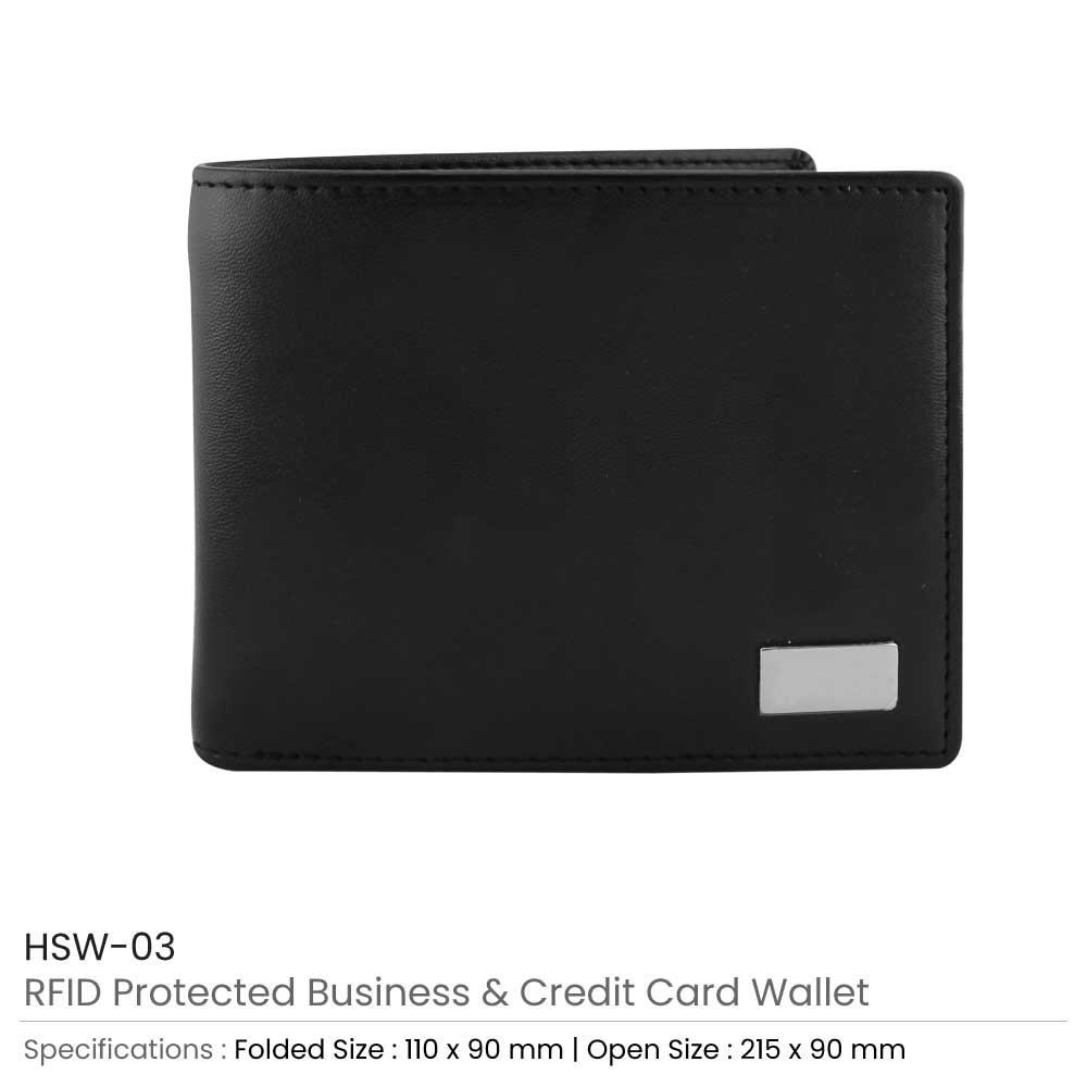 RFID Protected BI-fold Coin Wallets | Promotional Gifts Suppliers