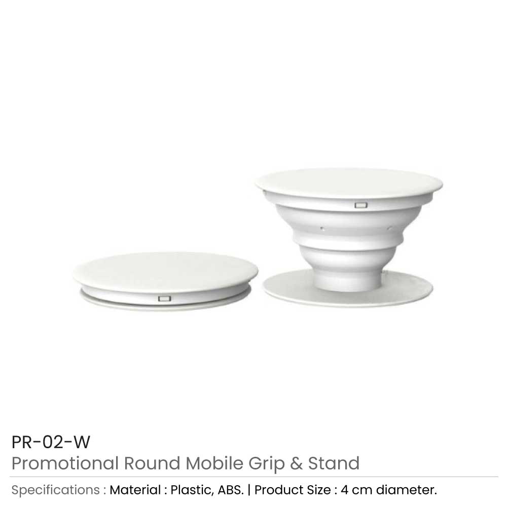 Round Mobile Grip and Stand | Promotional Gifts Suppliers