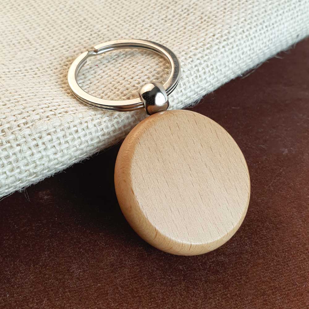 Round Wooden Keychains | Promotional Gifts Suppliers