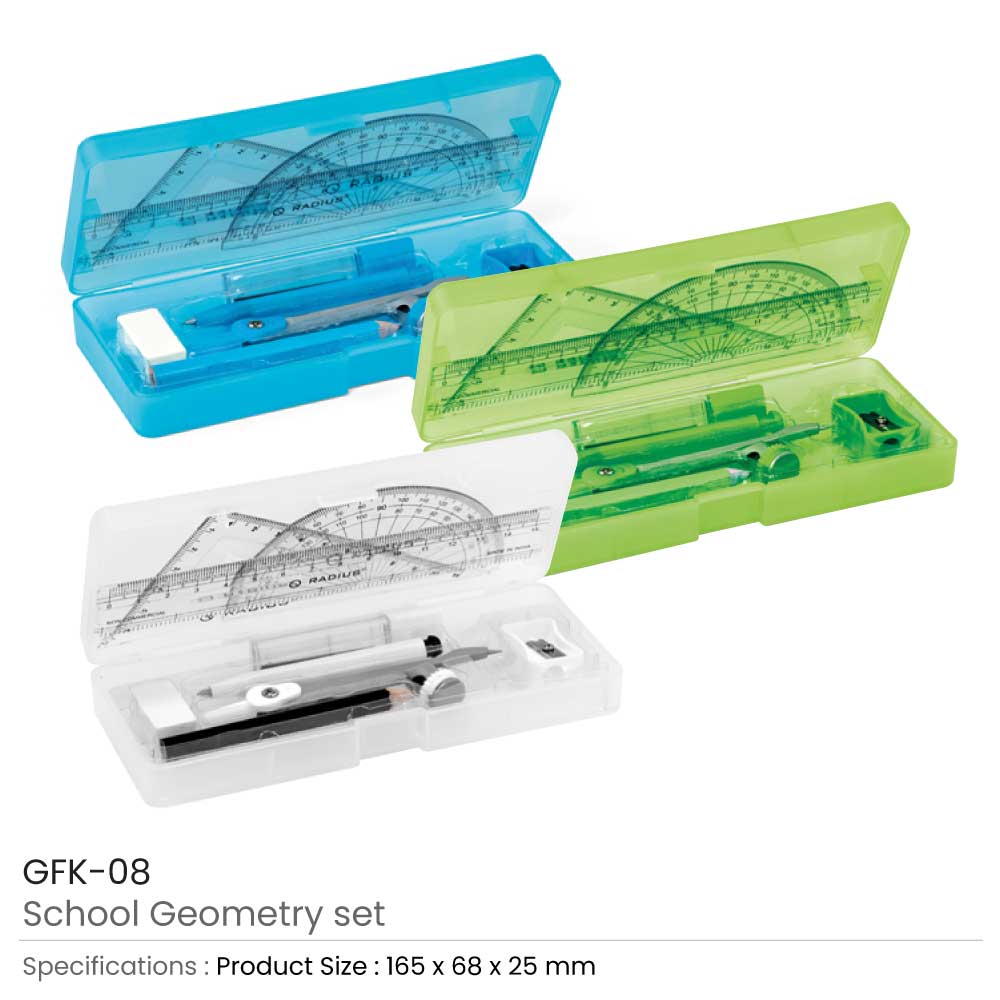 School Geometry Sets | Promotional Gifts Suppliers