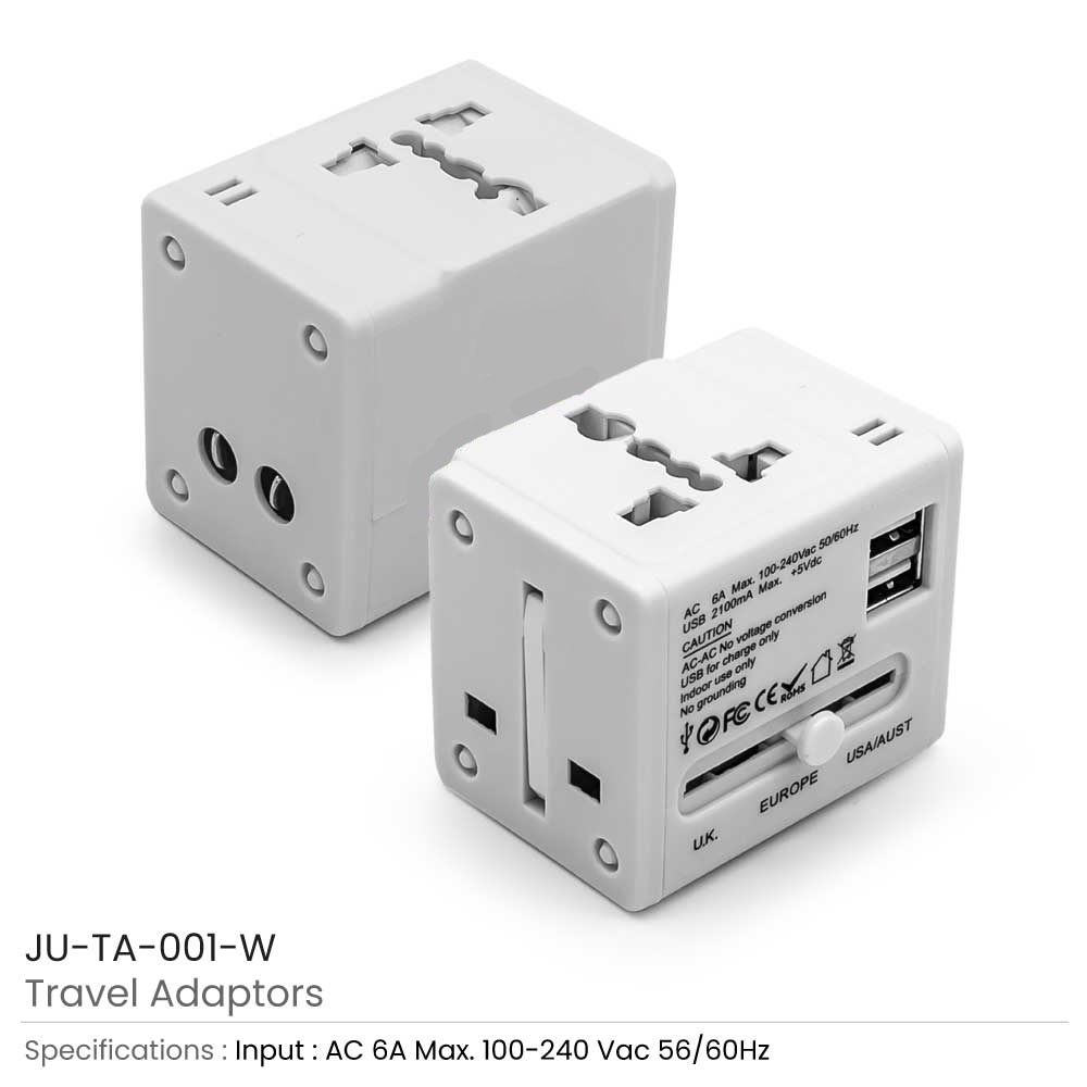 Universal Travel Adapters | Promotional Gifts Suppliers