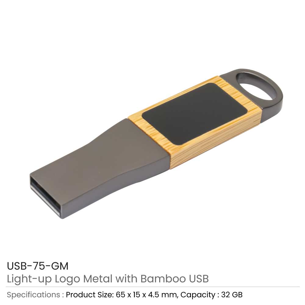 Light-Up Logo USB Flash Drives 32GB | Promotional Gifts Suppliers