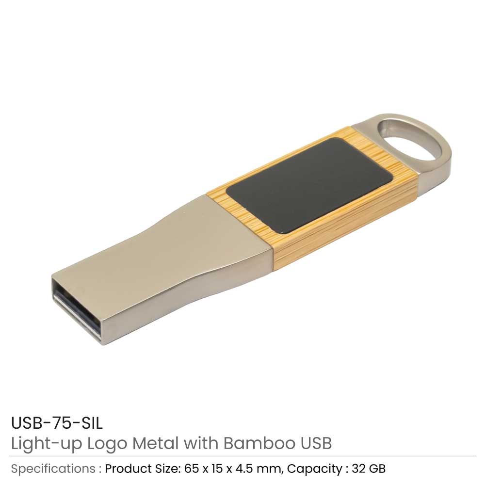 Light-Up Logo USB Flash Drives 32GB | Promotional Gifts Suppliers