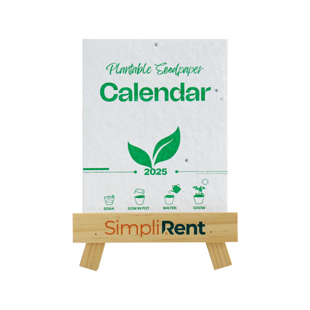 2025 Table Calendars with Plantable Seeds | Promotional Gifts Suppliers